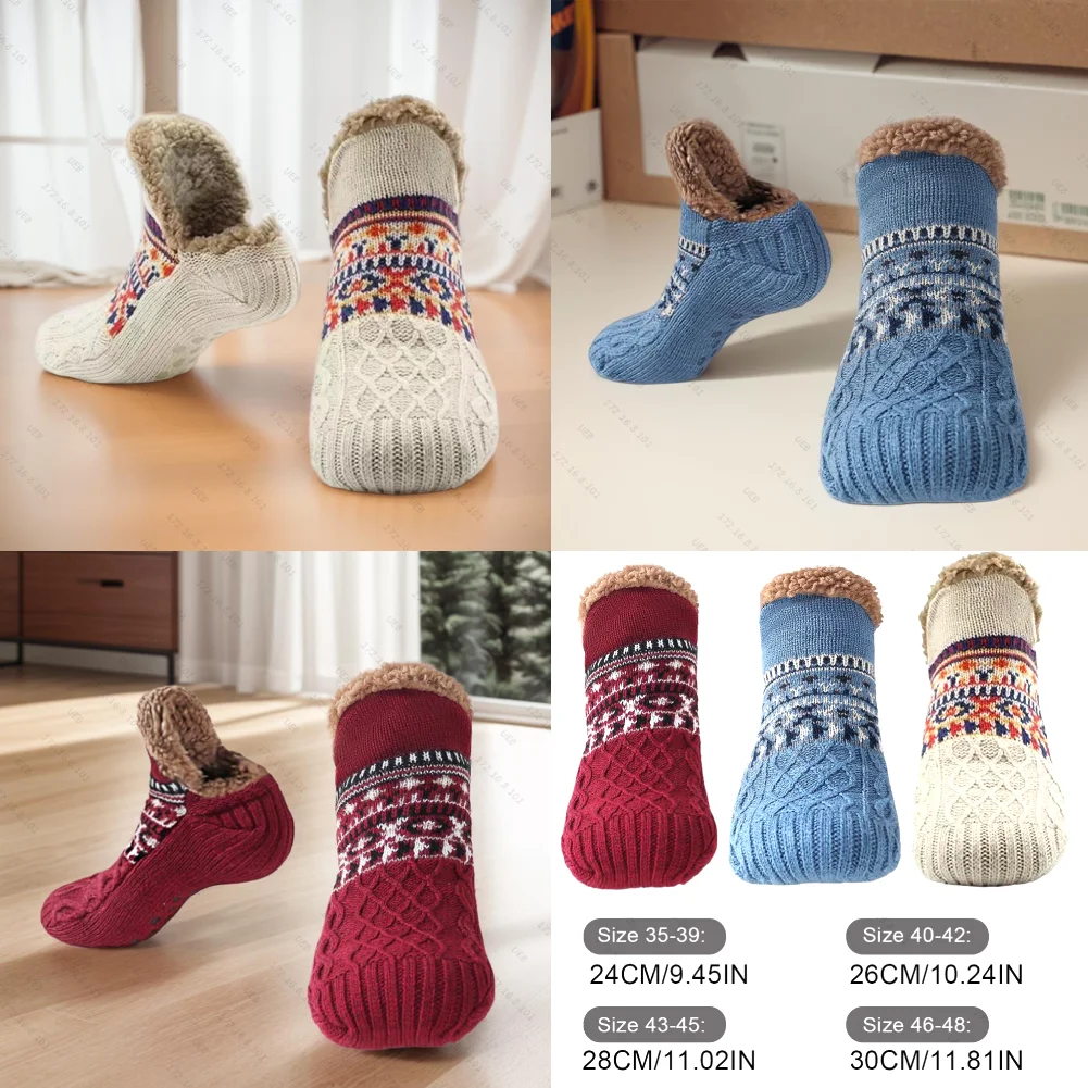 Indoor-Winter-Floor-Socks-Women-Men-Slippers-Socks-Home-Bedroom ...