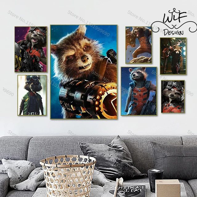 Rocket Raccoon Movie Poster