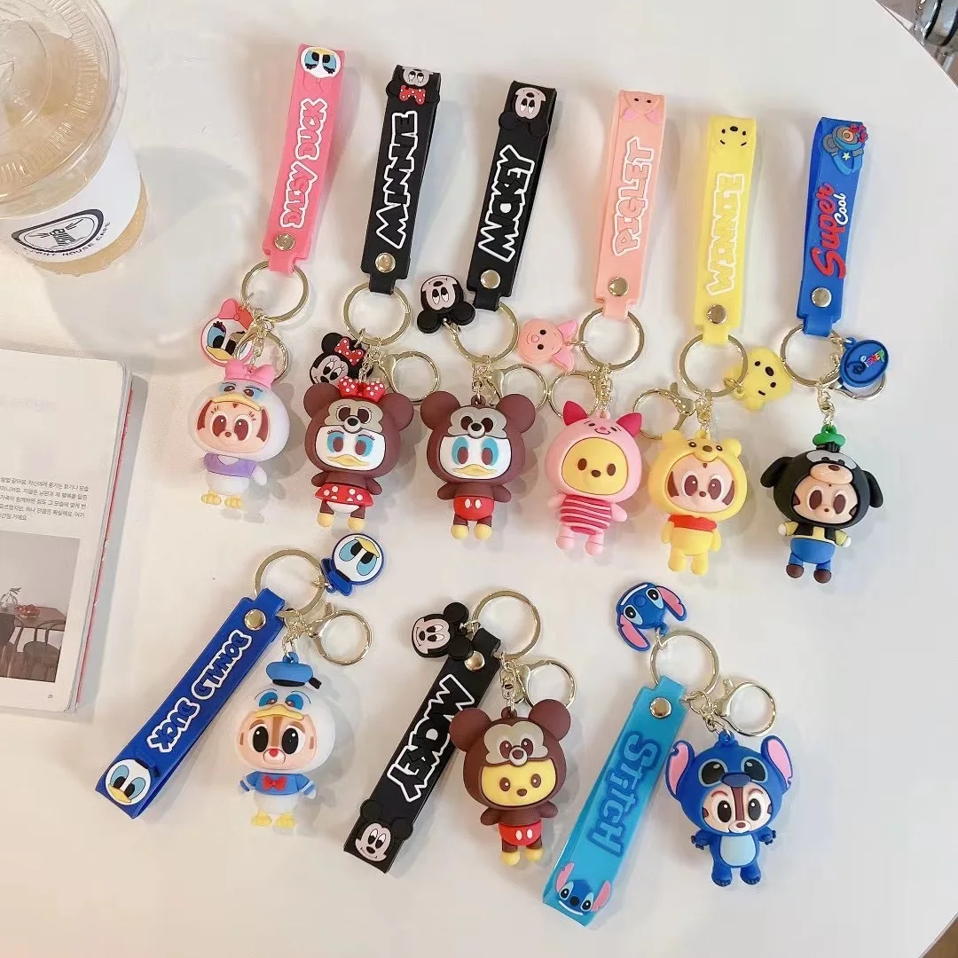 Disney-Stitch-Keychain-Variety-of-Cartoon-Lilo-Stitch-Cute-Doll-Keyring ...