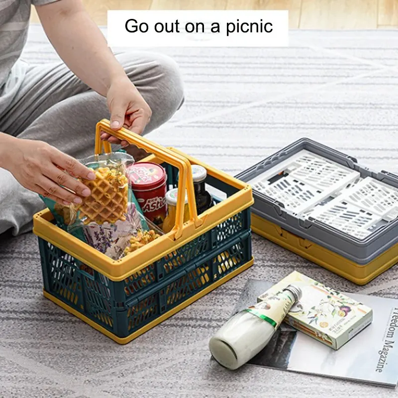 Outdoor-Portable-Folding-Storage-Basket-Supermarket-Shopping-Basket ...