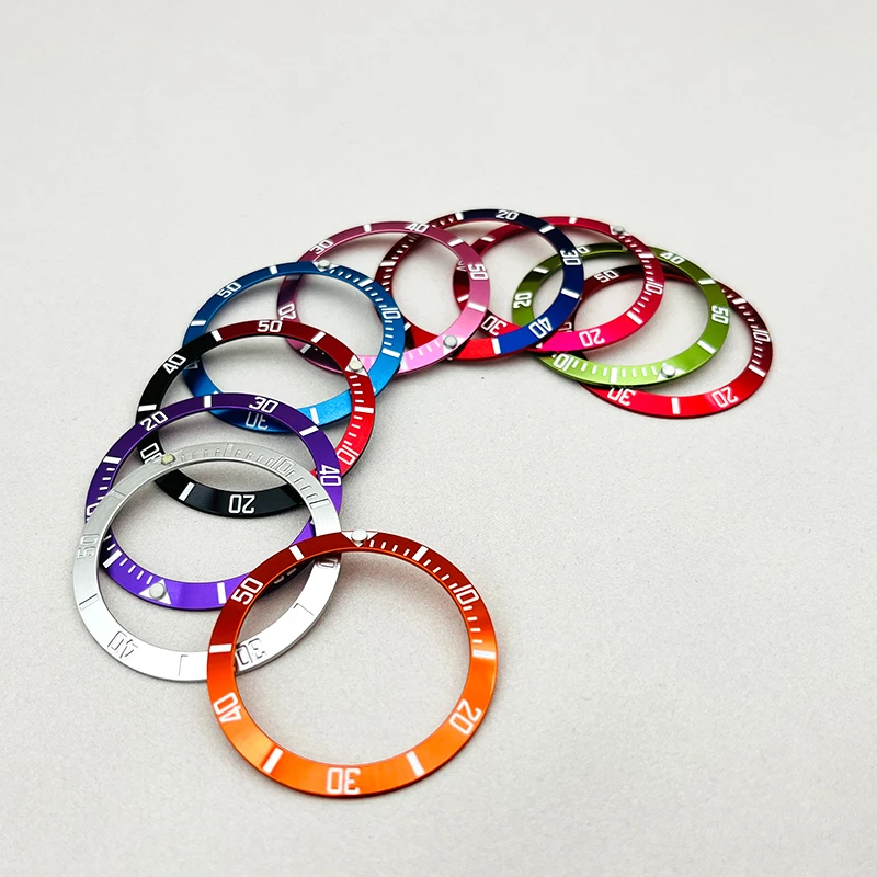 Mod 38mm Metal Sub Sloped Bezel Insert Ring Inner Diameter 30.5 Mm Fits ...