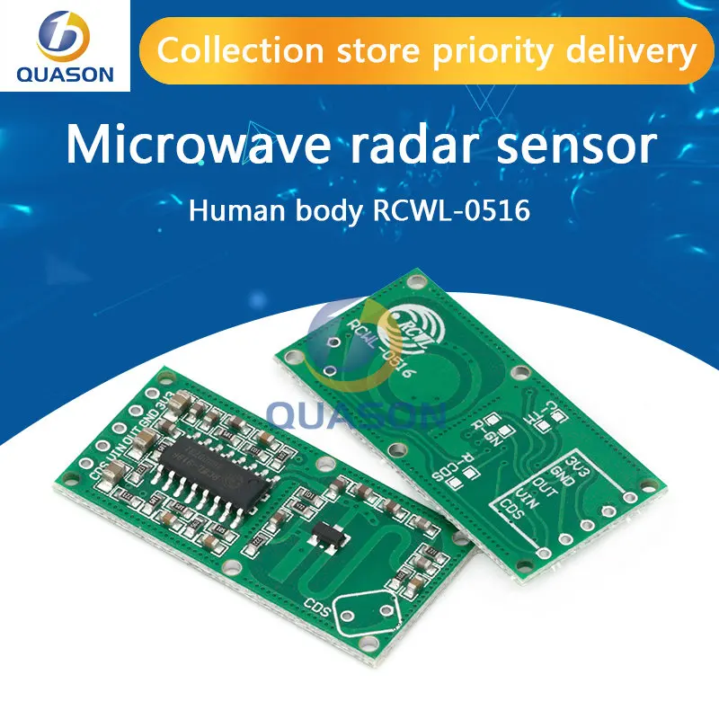 1-5-10PCS-RCWL-0516-microwave-radar-sensor-module-Human-body-induction ...