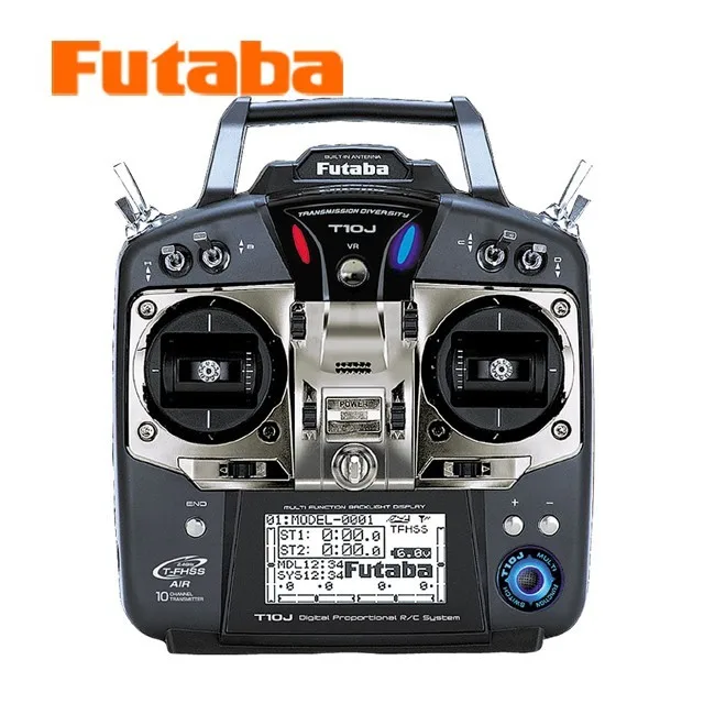 Futaba T10J 10J R3008SB 수신 10 채널 2.4GHz 라디오 시스템, RC 헬리콥터 멀티콥터용 ...