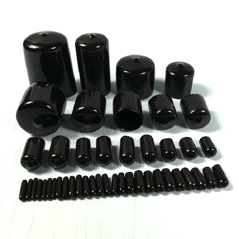 Silicone-Cover-Rubber-Stopper-Insulation-Plug-End-Caps-Lid-Cap-Screw ...
