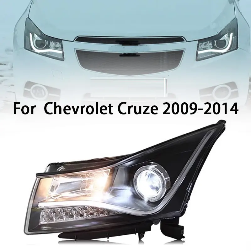 Far-is-de-LED-para-Chevrolet-Cruze-2009-2014-DRL-Turn-Signal-High-Beam ...