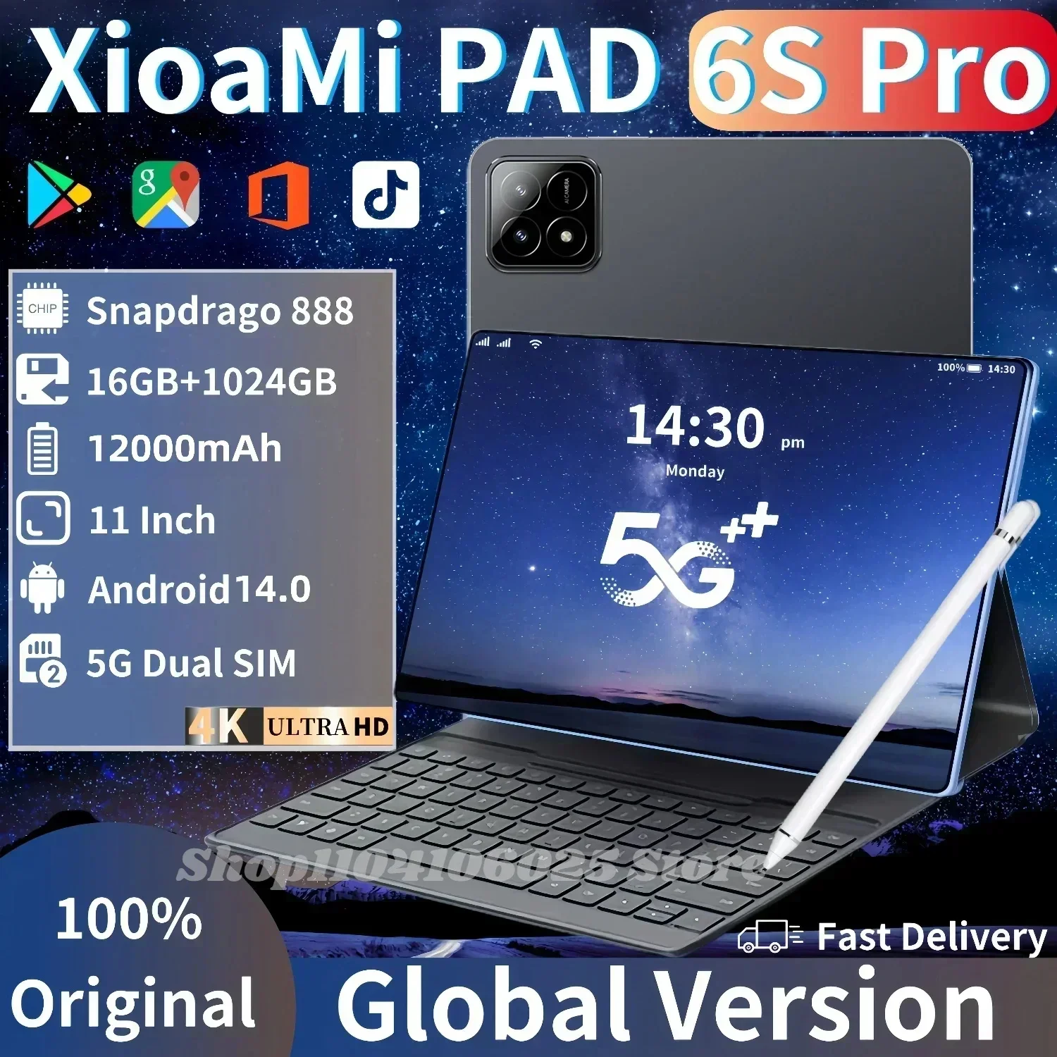 Xioami-Tableta-6S-Pro-versi-n-Global-Tablet-Original-de-11-pulgadas-HD ...