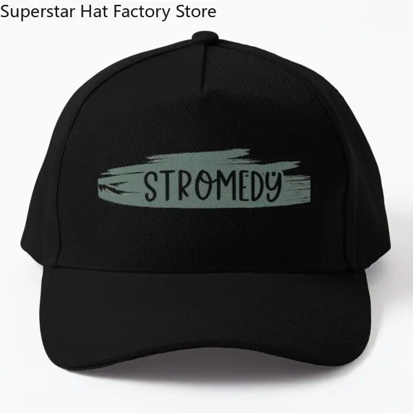Stromedy-Essential-T-Shirt-Baseball-Cap-Hat-Black-Women-Spring-Fish ...