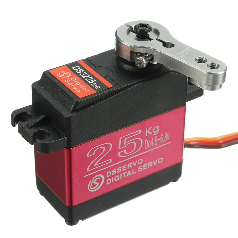 Metal Digital Servo | Servo Ds3225 25kg | Digital Ds Servo | Ds3225 Rc Servo - Ds3225 25kg ...
