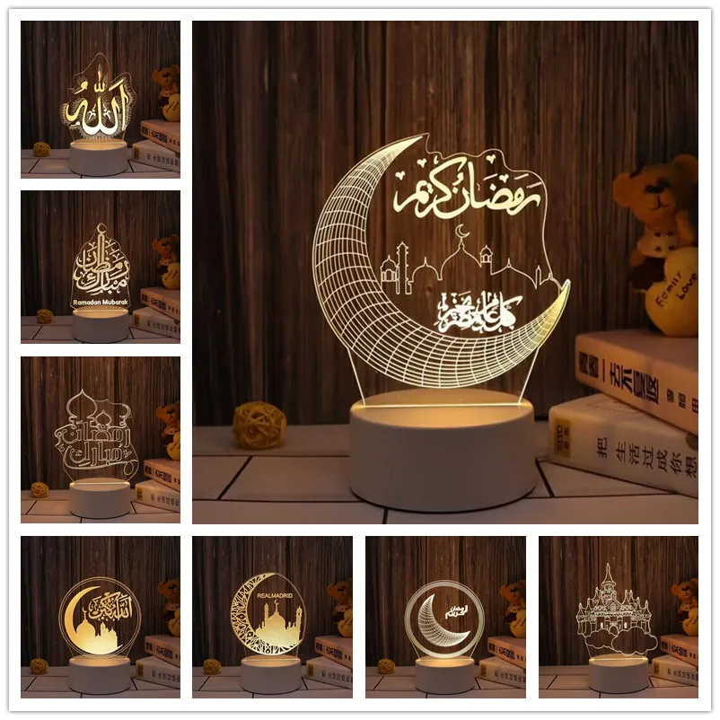 Ramadan-3D-Night-Light-Ornaments-Eid-Mubarak-Decorative-Lamp-Bedroom ...