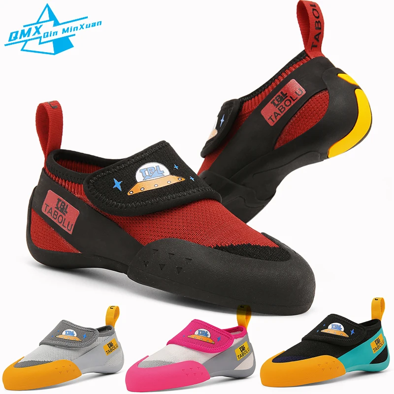 Rock-Climbing-Shoes-Kids-Professional-Outdoor-Climbing-Shoes-Beginners ...