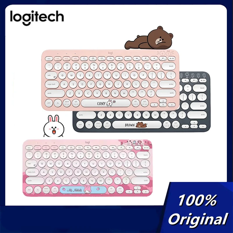 Logitech-K380-Wireless-Bluetooth-Keyboard-Co-branded-Limited-Ultra-thin ...