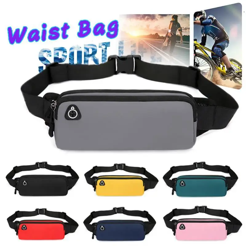Nylon-Waist-Bag-Waterproof-Fanny-Pack-Male-For-Men-Women-Belt-Pouch-Bum ...
