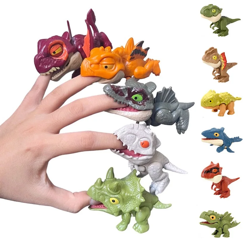 Finger-Biting-Dinosaur-Bulk-5-20PCS-Action-Figures-Dinossaur-Biting ...