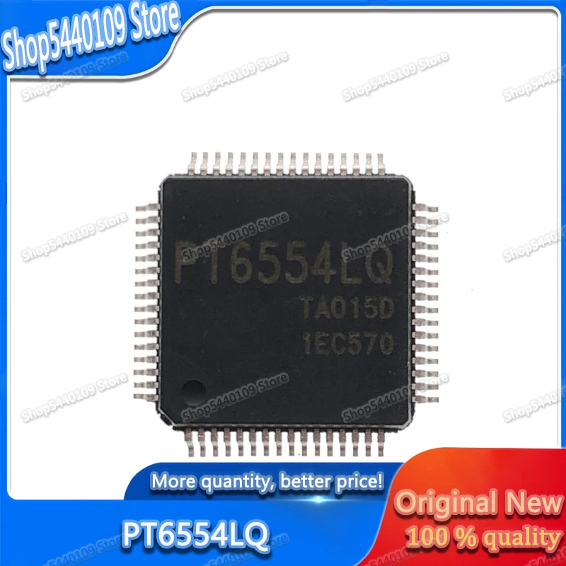 5PCS-10PCS-20PCS-PT6554LQ-LQFP-64-PT6554L-LQFP64-PT6554-6554LQ-6554-LCD ...