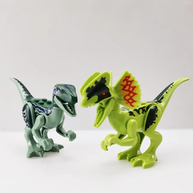 Jurassic Park Dinosaur World Echo Rex Tyrannosaurus Indominus Blue ...