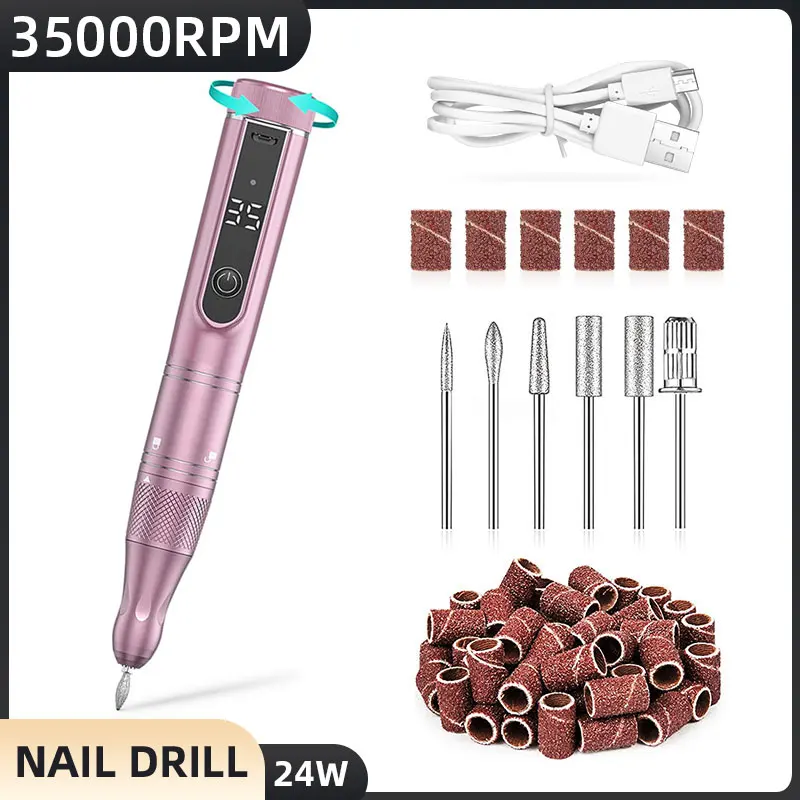 35000RPM-Electric-Nail-Sander-Cordless-Nail-Drill-Machine-For-Manicure ...