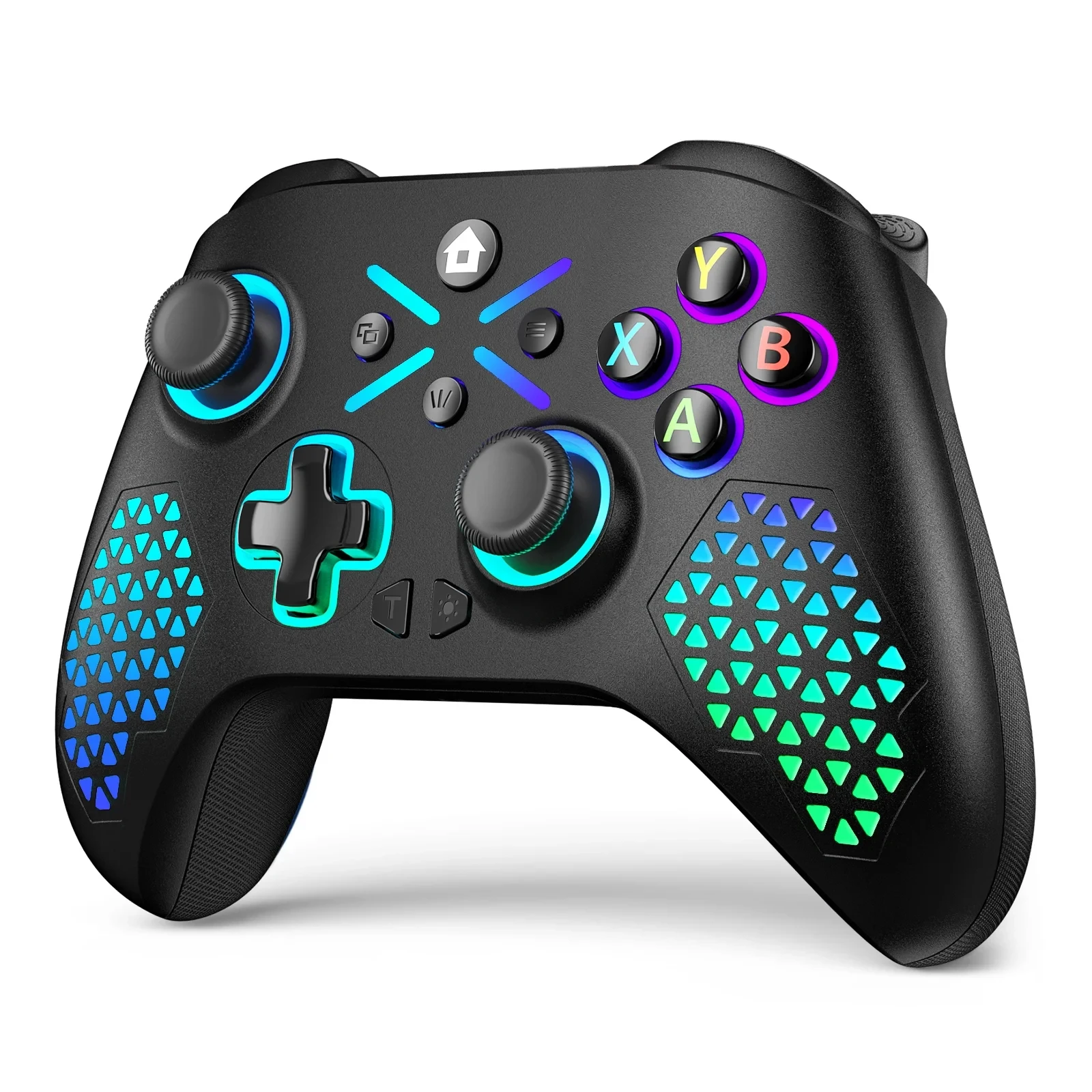 Wireless-Xbox-One-Controller-for-Xbox-with-RGB-LED-Backlight-Compatible ...
