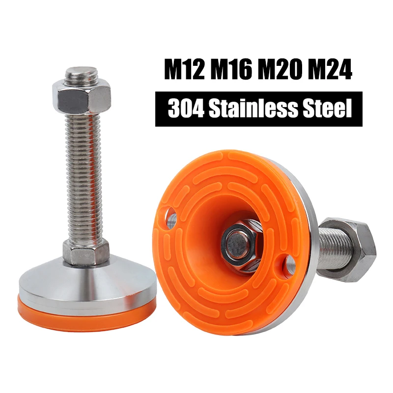 1Pcs-Heavy-Levelling-Adjustable-Feet-M16-M20-M24-M30-Screw-Stainless ...
