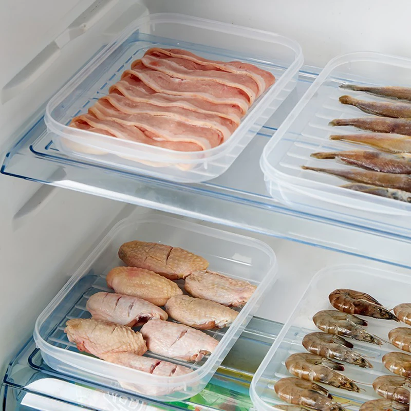 Storage-Case-Refrigerator-Fish-Meat-Storage-Box-Fridge-Vegetables ...