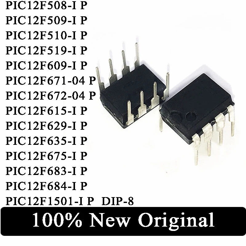 Chip-IC-PIC12F508-PIC-12F509-12F510-12F519-12F609-12F671-12f672-04 ...