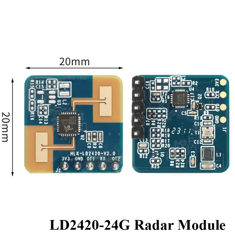 LD2420 24G Millimeter Wave Radar Sensor Intelligent Human Body Micro ...