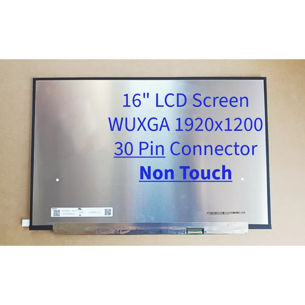 16" IPS Laptop LCD Screen NV160WUM-N48 V8.0 N160JCE-ELL B160UAN04.2 ...