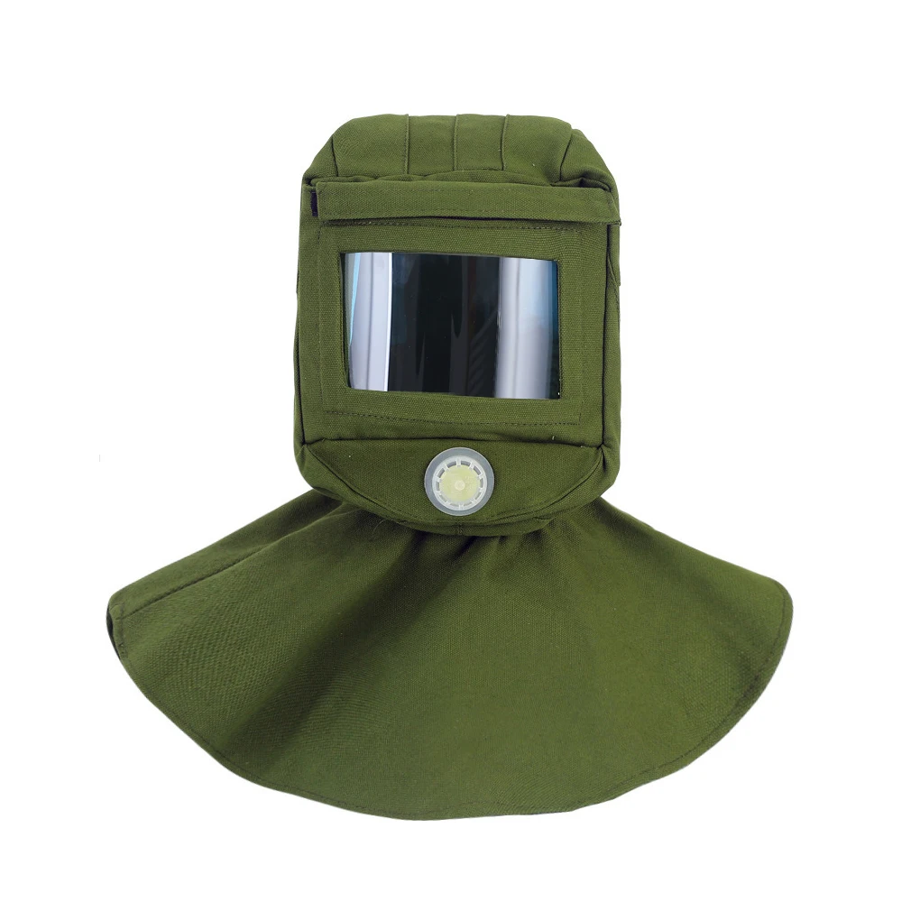 Sandblasting-Helmet-Clear-Field-Of-View-With-Ventilated-Helmet-With ...