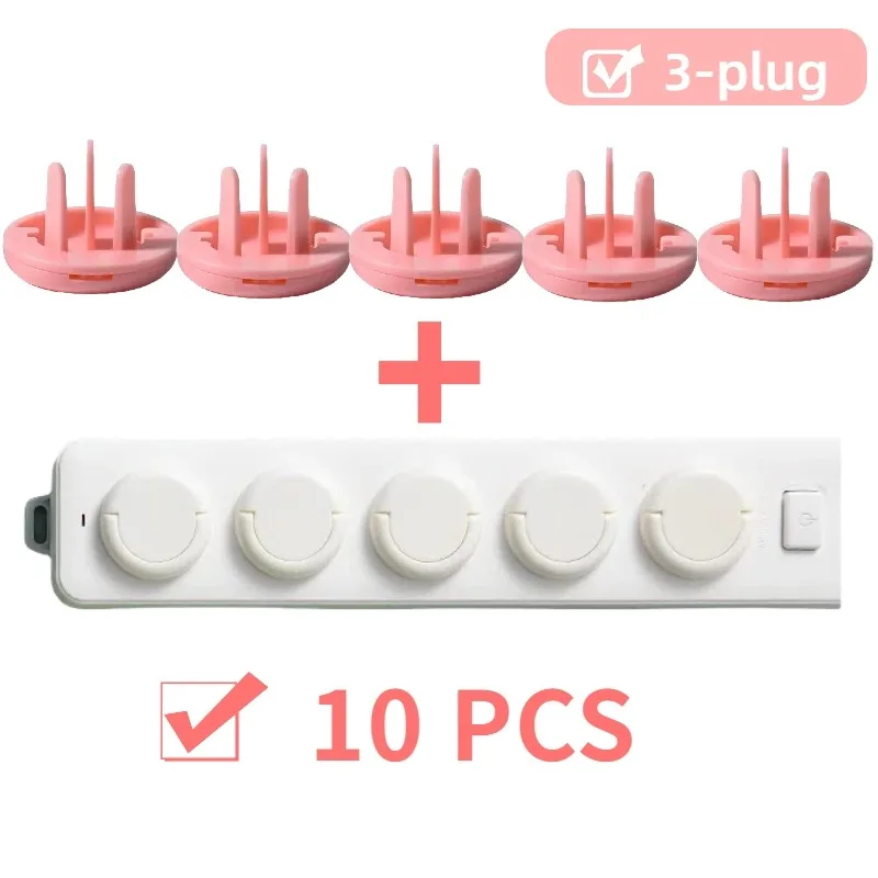 10-PCS-Baby-Kids-Safety-Guard-Protection-Cap-Anti-Electric-Shock-Plugs ...