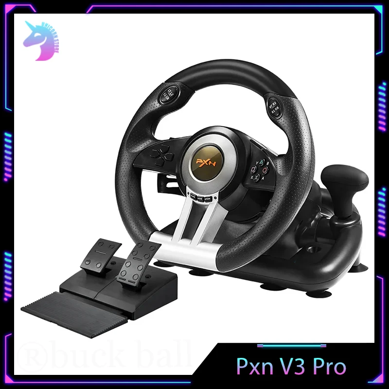 Pxn-V3-Pro-Game-Steering-Motor-180-Rota-o-Gamer-Controlador-de-volante ...