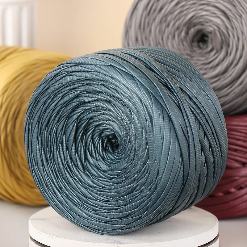 Faux Leather Yarn 200g/Roll Nappa Matte Color for DIY Knitting ...
