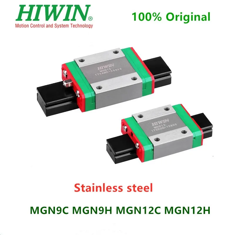 Hiwin-stainless-steel-linear-block-MGN9C-MGN9H-MGN12C-MGN12H-slider ...