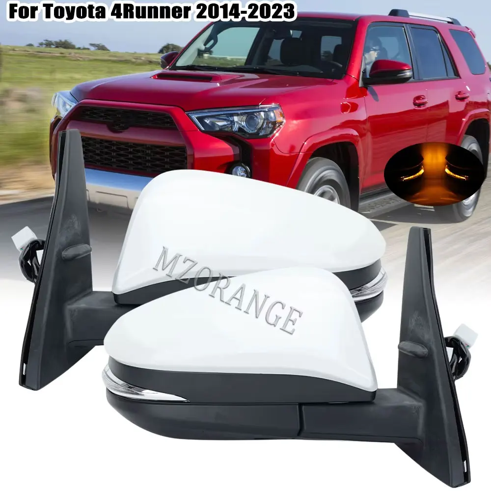 For Toyota 4Runner 2014-2023 Heated Side Mirror rearview turn signal ...
