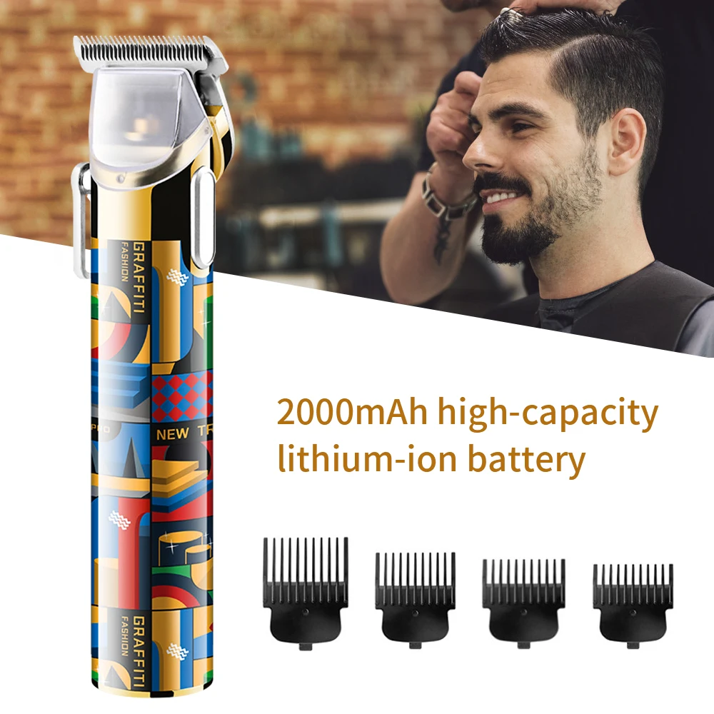 Professional-Hair-Clipper-Rechargeable-Hair-Trimmer-For-Men-Shaver ...