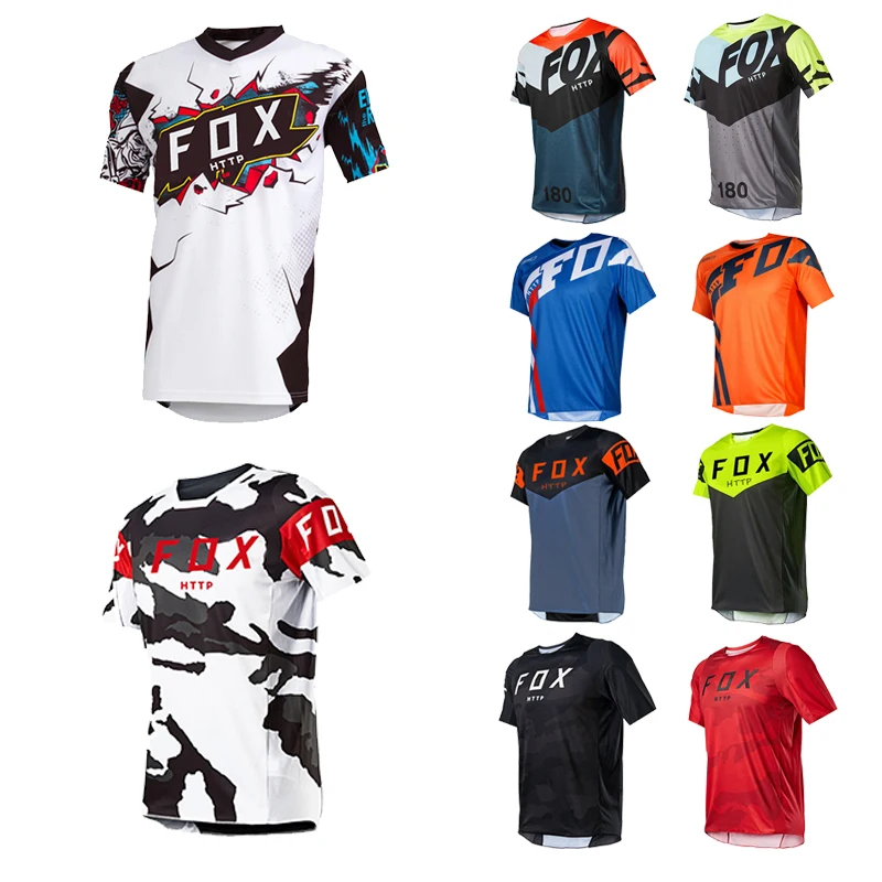 2022-Men-s-Downhill-Jerseys-http-Fox-Mountain-Bike-MTB-Shirts-Offroad ...
