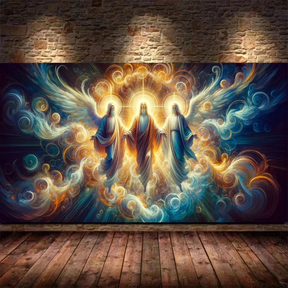 Fantasy-Colorful-God-Pattern-DIY-Diamond-Painting-Religion-Portrait ...