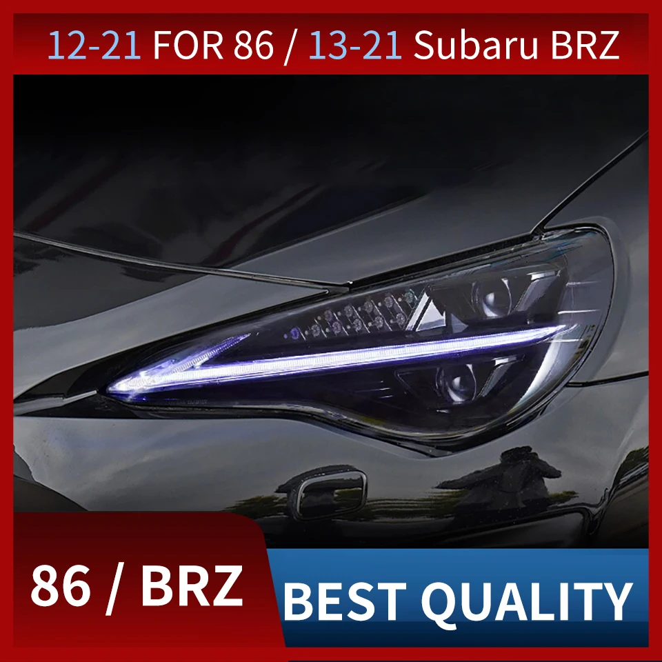 FT-Car-Lights-For-Toyota-GT86-Headlight-2012-2021-Subaru-BRZ-LED-Head ...