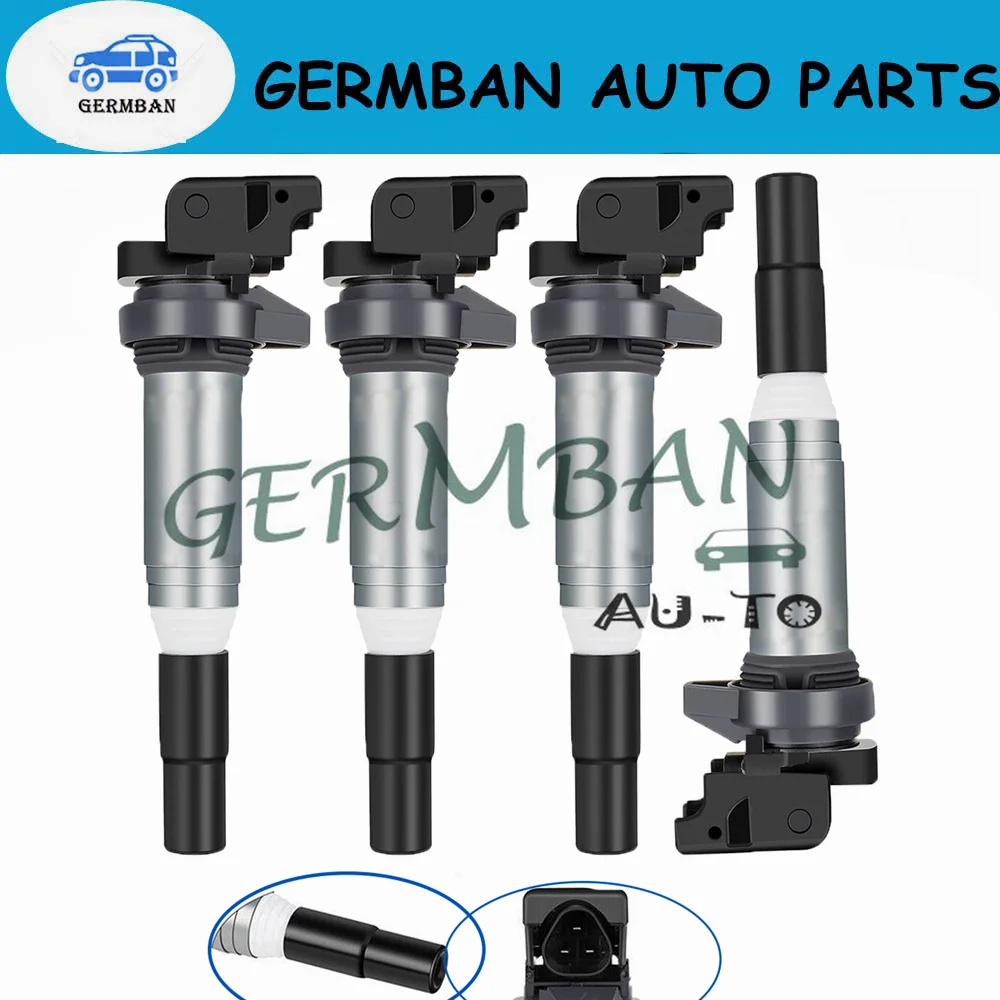 12137575010 4pcs Ignition Coil for BMW X5 X3 Z4 325i 325Ci 328i 330Ci ...