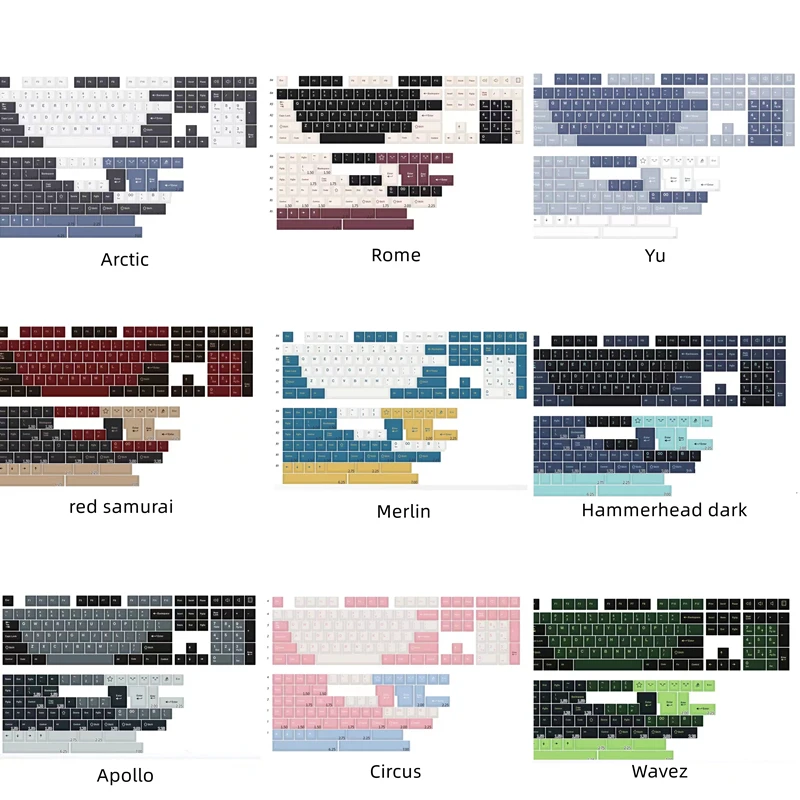 Cherry Profile Keycaps 8008 | Double Shot 8008 Keycaps | Gmk Hammerhead ...