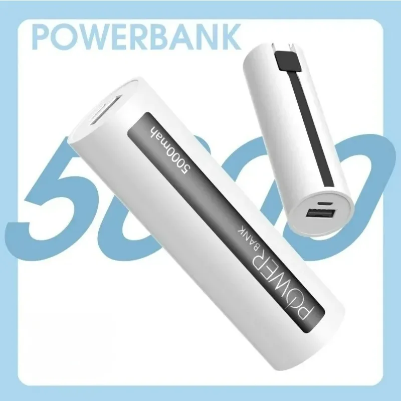 5000mah-Ultra-Compac-Portable-Charger-Keychain-Power-Bank-Type-C-Built ...