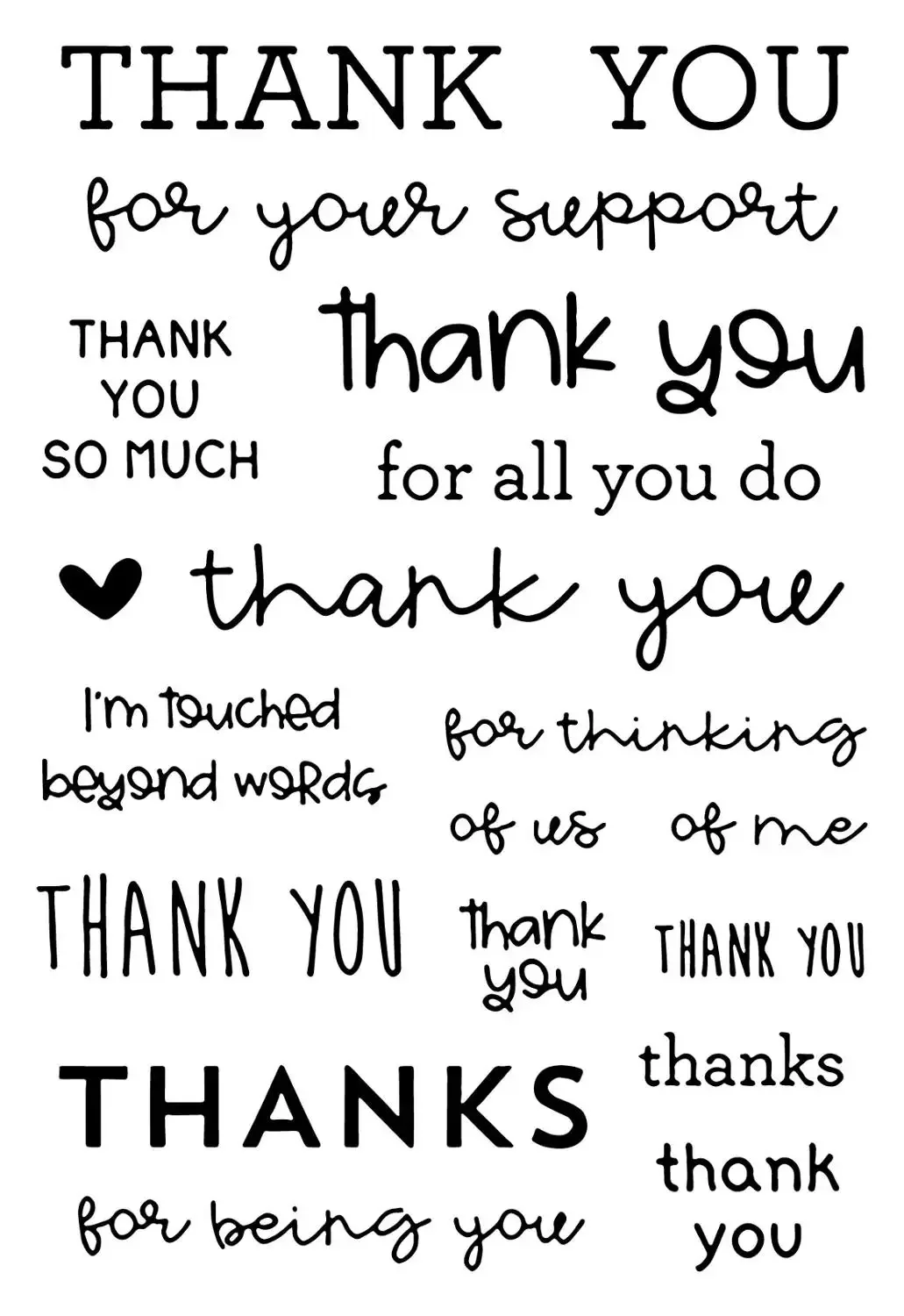 Rubber-Silicone-Clear-Stamps-for-Scrapbooking-Tampons-Transparents-Seal ...