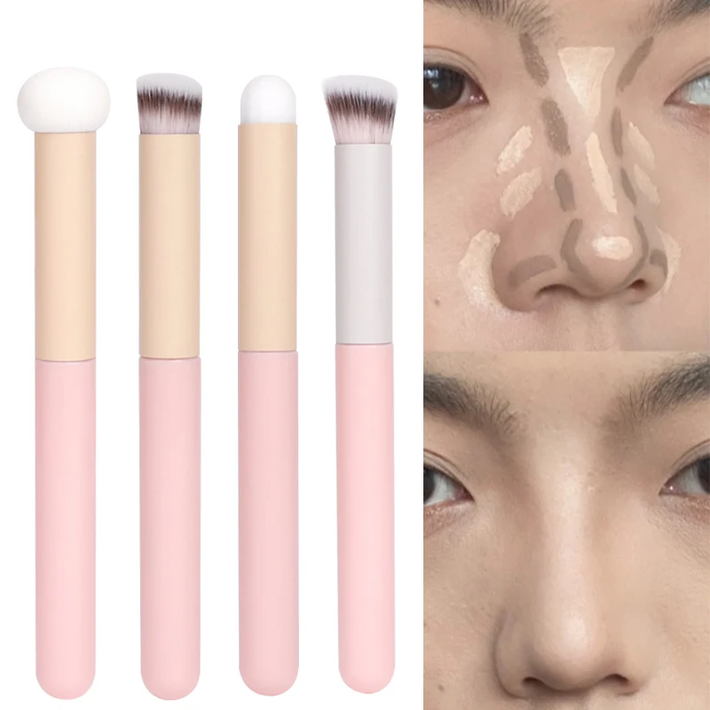 스폰지 컨실러 메이크업 브러쉬 립스틱 립 브러쉬 소프트 메이크업 파우더 퍼프 습식 건식 사용 페이스 컨투어링 블렌딩