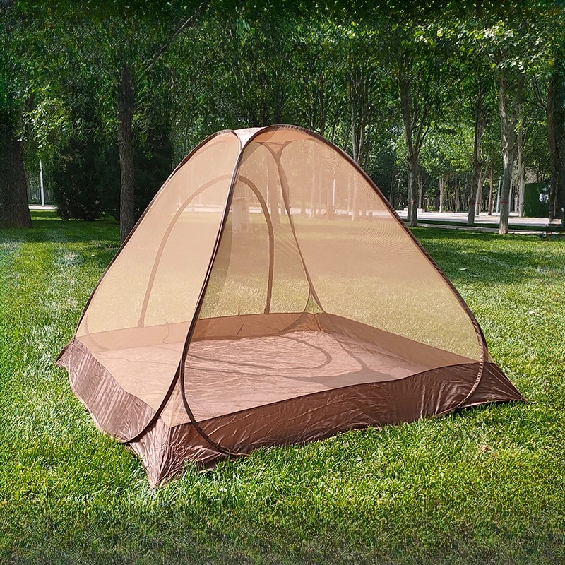 2-3Persons Quick Open Mosquito Net Tent Indoor and Outdoor Camping ...