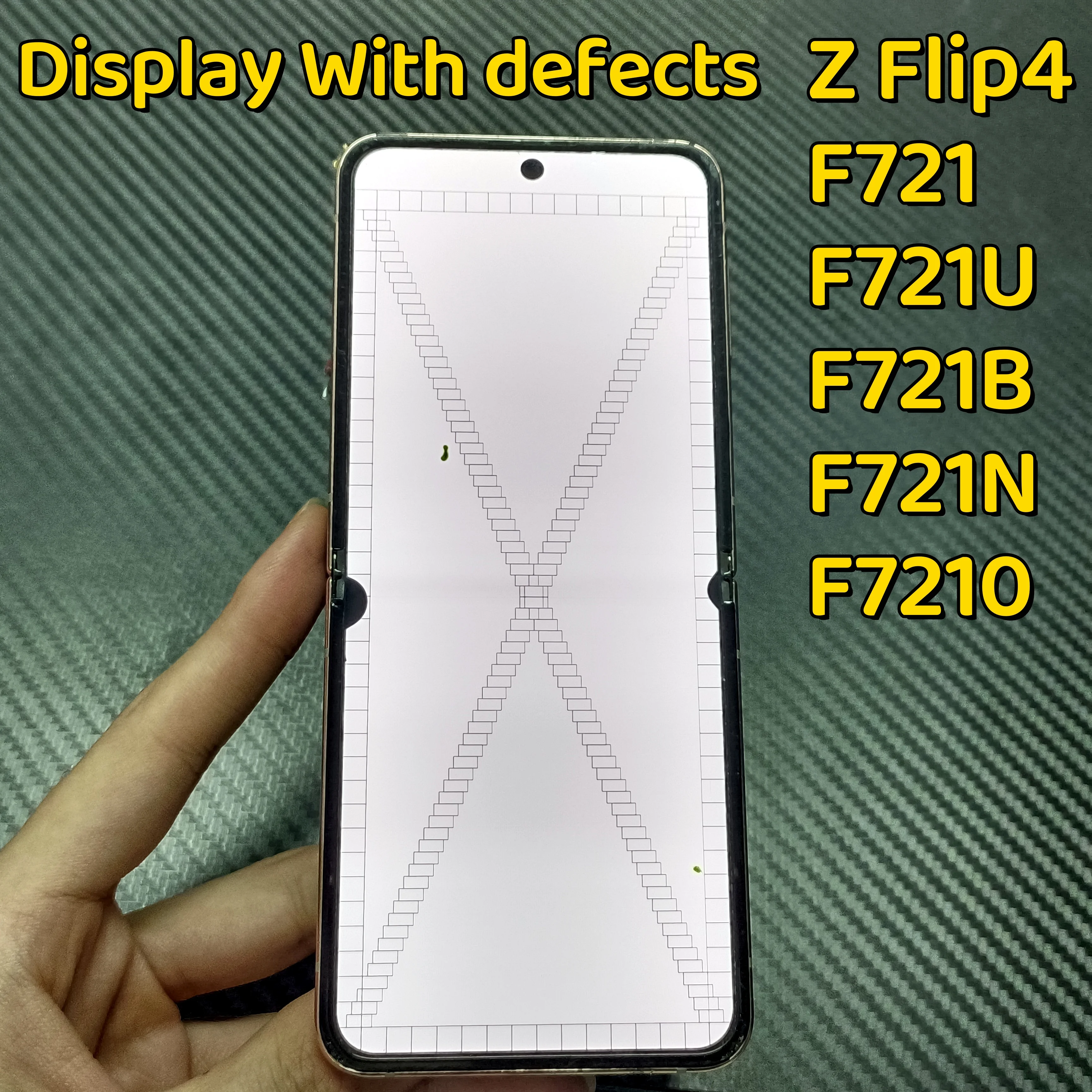 6.7" Super AMOLED For Samsung Galaxy Z Flip4 F721 F721B/DS F721U LCD ...
