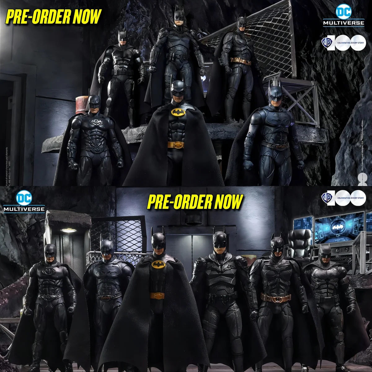 McFarlane Toys DC Multiverse Warner Anniversary Movie 6th Generation ...