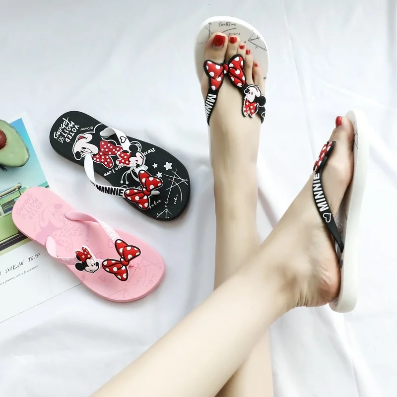 Disney chanclas antideslizantes con personalidad coreana para mujer ...