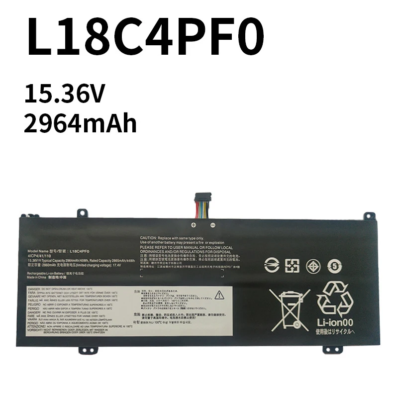 Laptop battery For Lenovo Thinkbook13S-IWL IML ARE 14S-IWL IML ARE ...