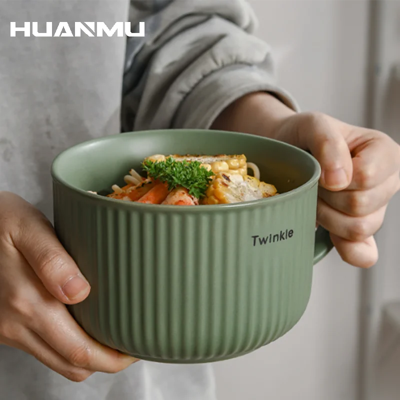 Japanese Style 750ml Ceramic Household Cups Milk Coffee Water Mugs with ...