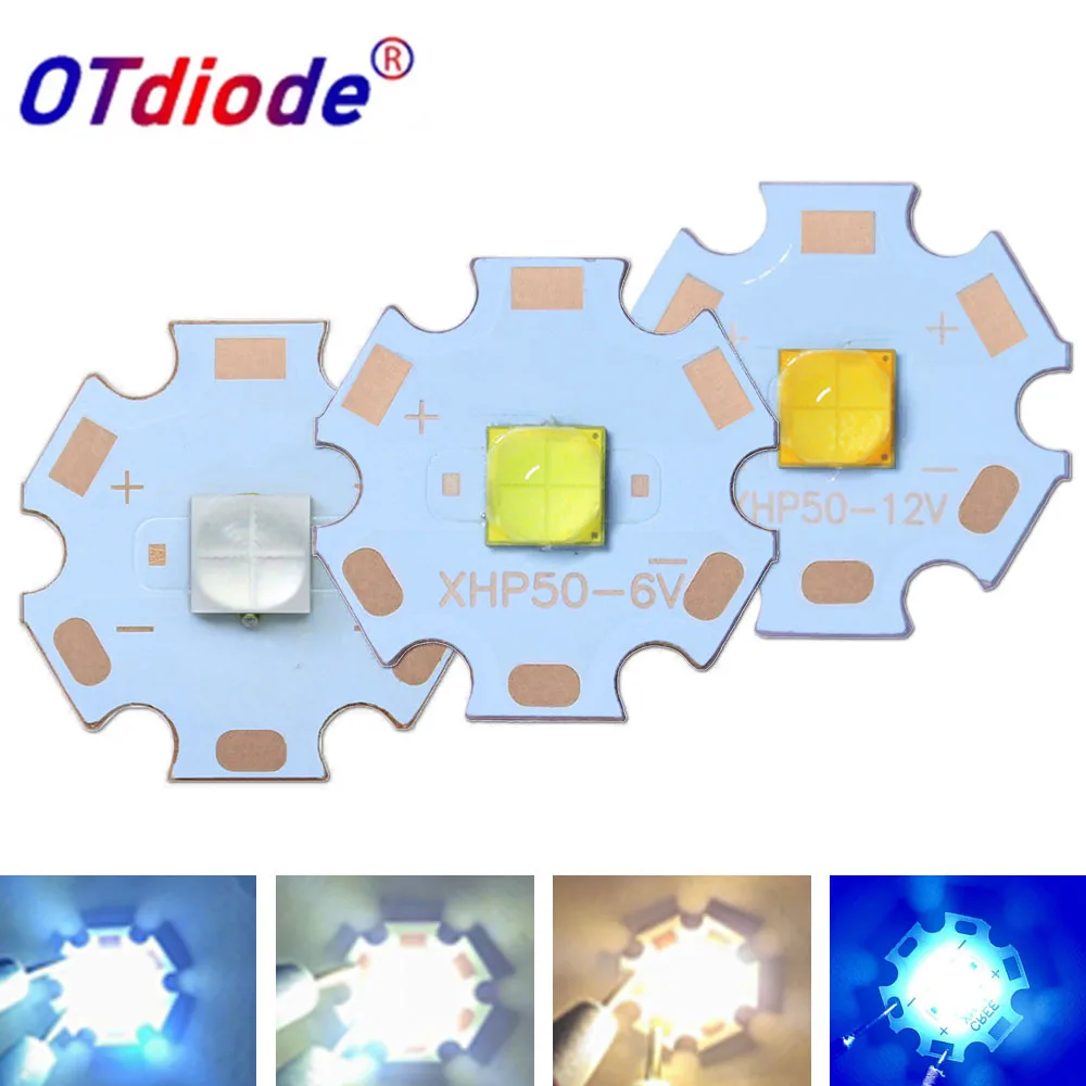 DC3V-6V-12V-LED-20W-XHP50-XHP50-2-second-generation-5050-SMD-COB-Diode ...