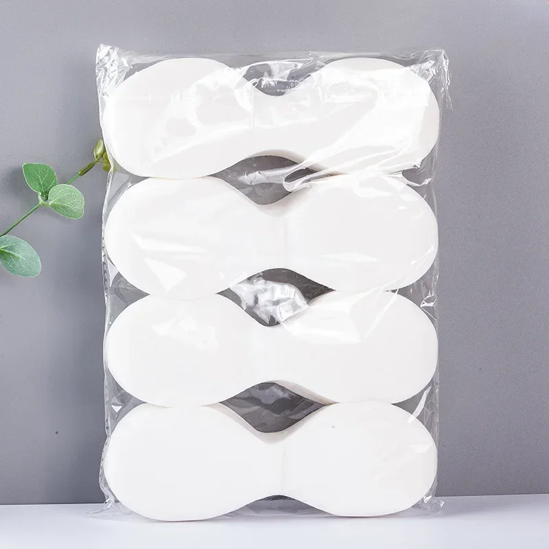 80/100Pcs Disposable Eye Mask DIY Natural Cotton Eye Paper Women ...