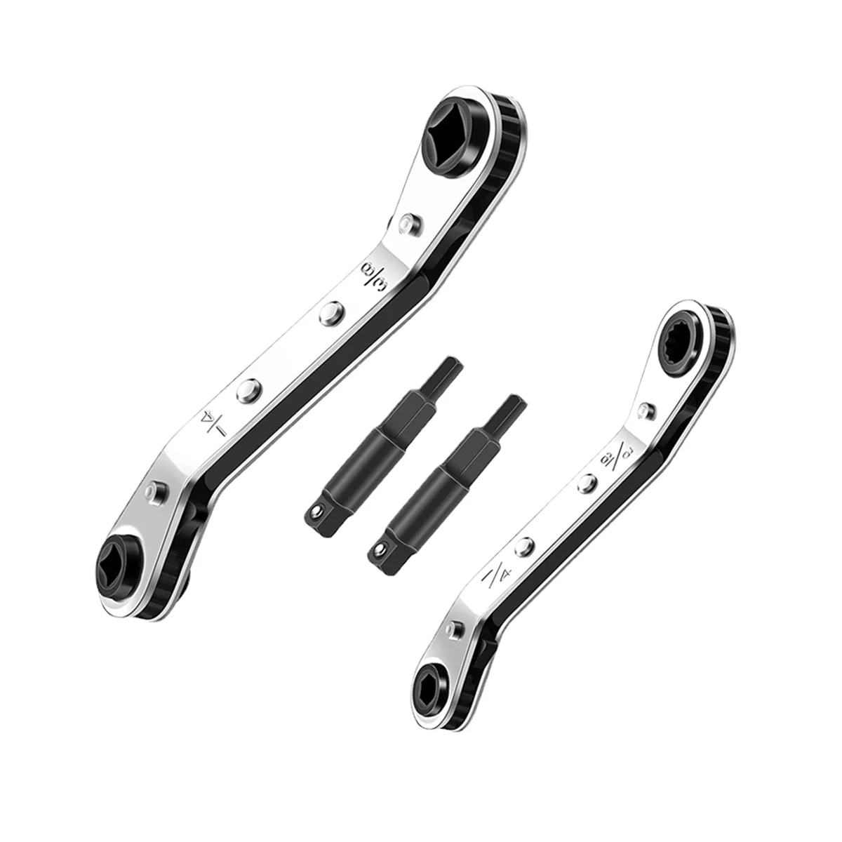 Hvac-Service-Wrench-Tool-Air-Conditioner-Valve-Ratchet-Wrench-Set-for ...